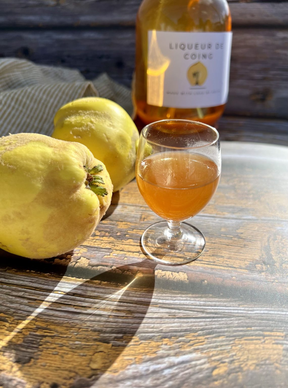 Liqueur de coing maison